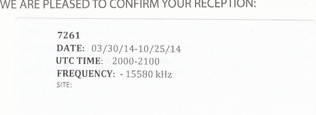 Daniels’ QSLs from VOA and CRI | The SWLing Post