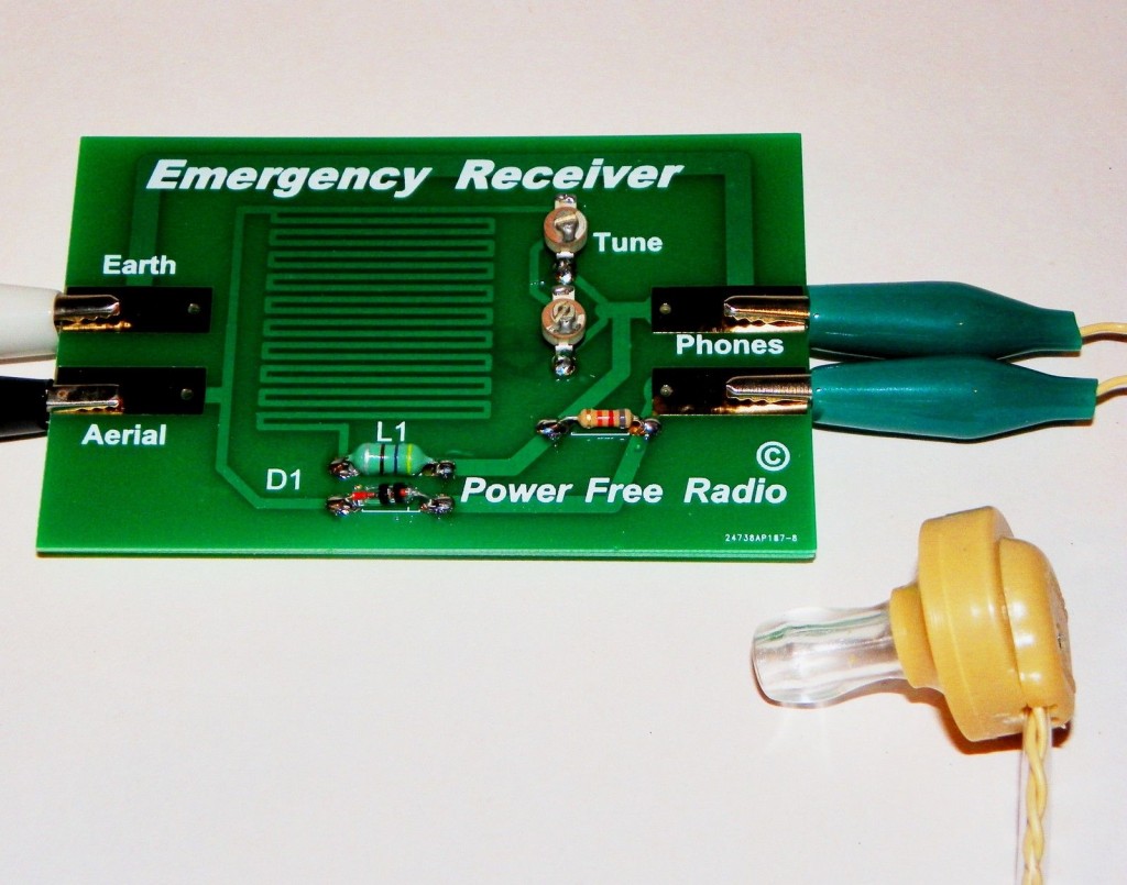 Crystal radio credit card receiver | The SWLing Post