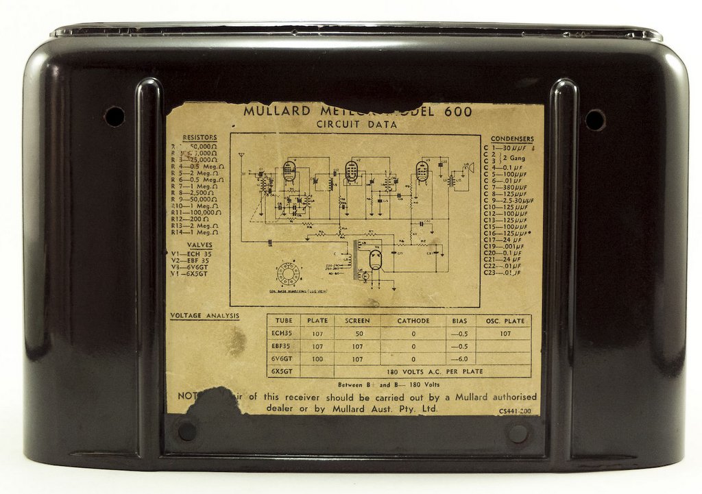 eBay find: Mullard Meteor 600A | The SWLing Post
