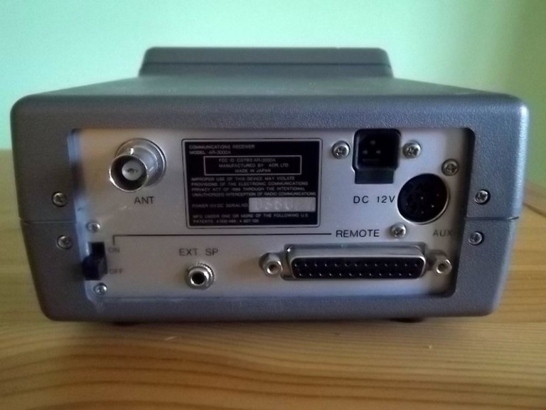 A review of the AOR AR-3000A Wideband Receiver | The SWLing Post