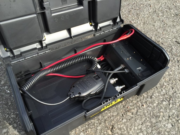 Mark’s Icom IC-7100 go kit | The SWLing Post