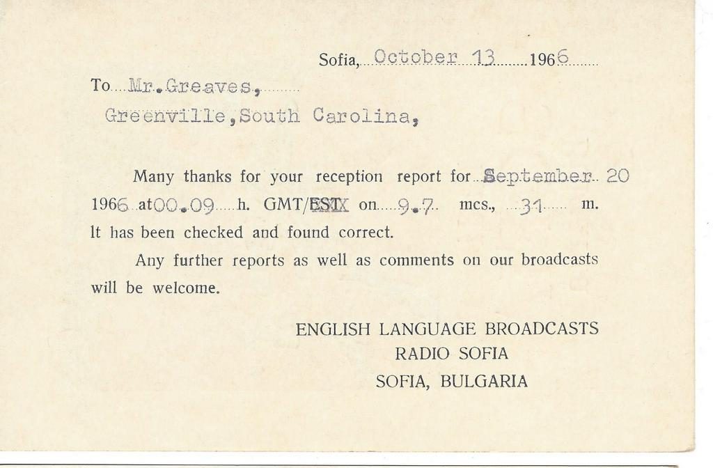 Paul’s rare and classic shortwave QSL cards | The SWLing Post