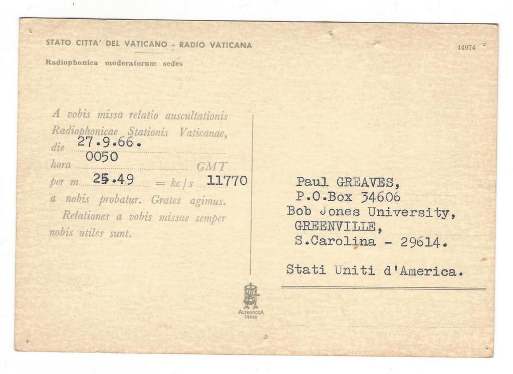 Paul’s rare and classic shortwave QSL cards | The SWLing Post