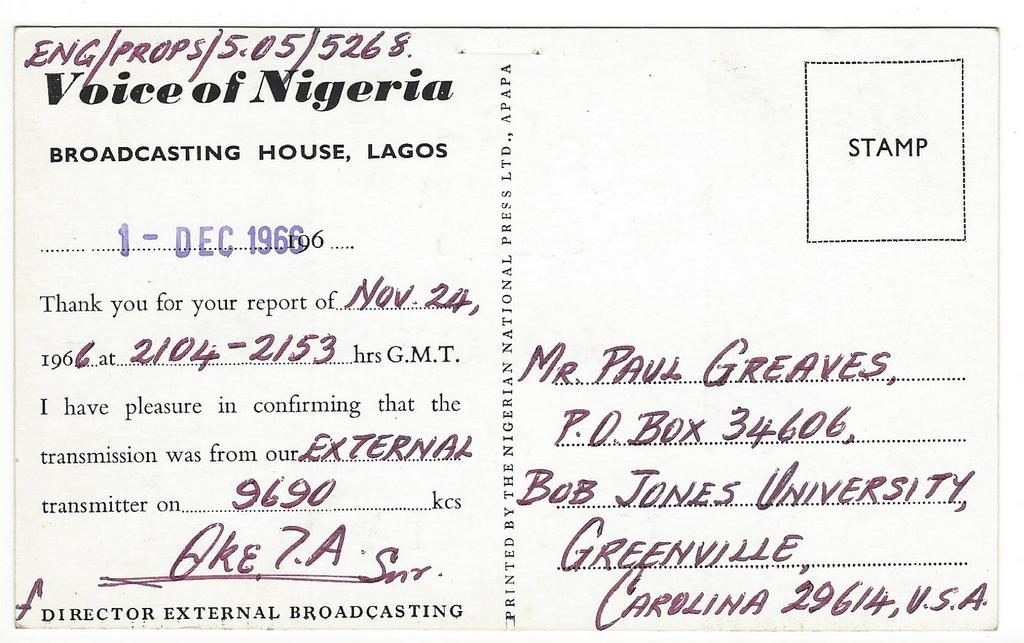 Paul’s rare and classic shortwave QSL cards | The SWLing Post