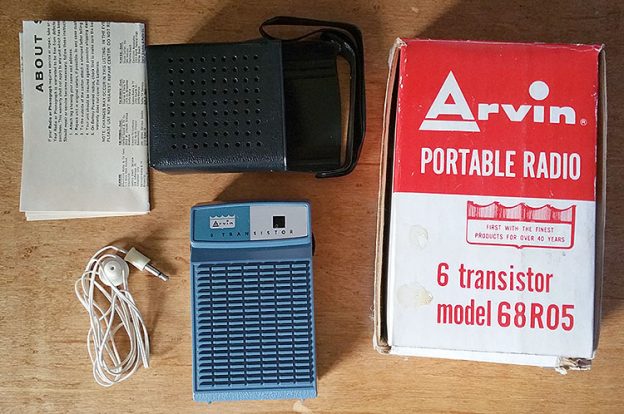 Arvin Model 68R05: John’s 1967 transistor radio | The SWLing Post
