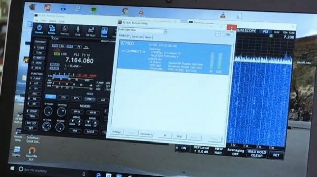 Icom RS-BA1: Setting up the IC-7300 for remote operation | The SWLing Post