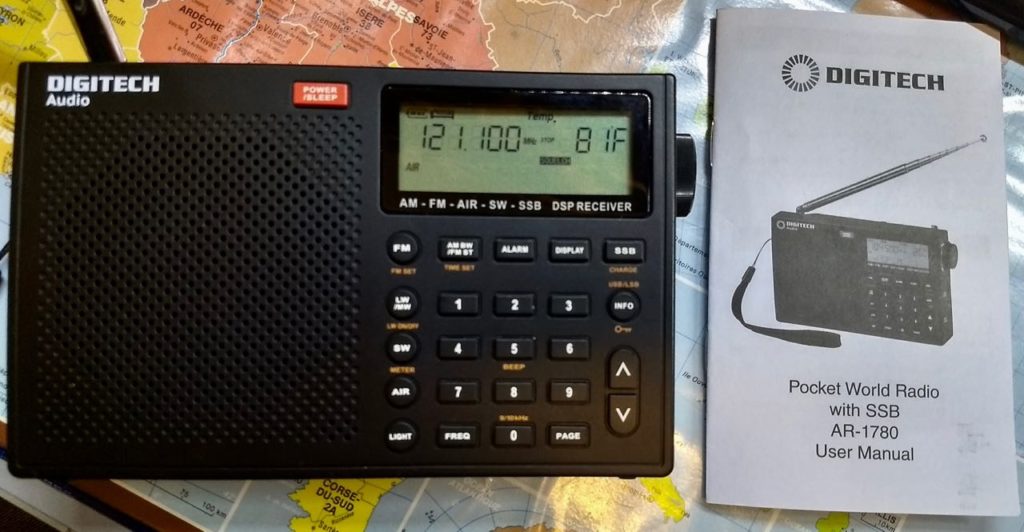 Review of the Digitech AR-1780 portable shortwave radio | The SWLing Post