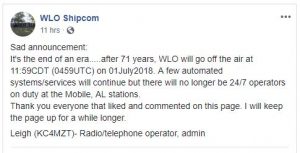 After 71 years, WLO operators go off the air | The SWLing Post