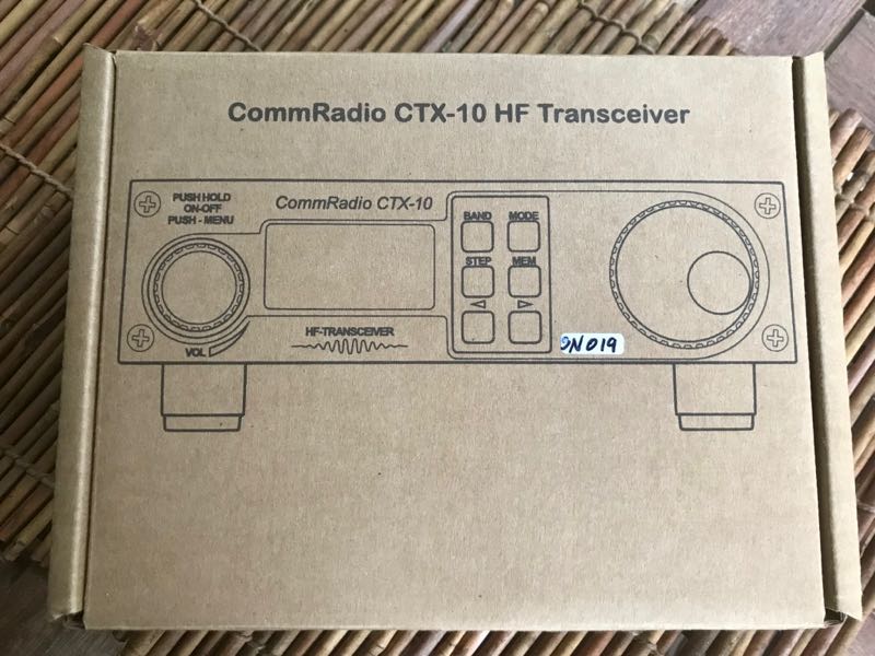 The CommRadio CTX-10 has landed | The SWLing Post