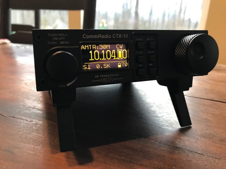 Final review of the CommRadio CTX-10 QRP general coverage transceiver ...