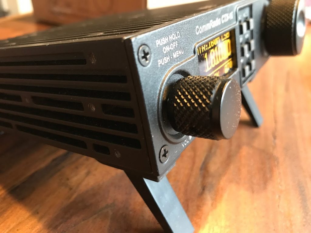 Final review of the CommRadio CTX-10 QRP general coverage transceiver ...