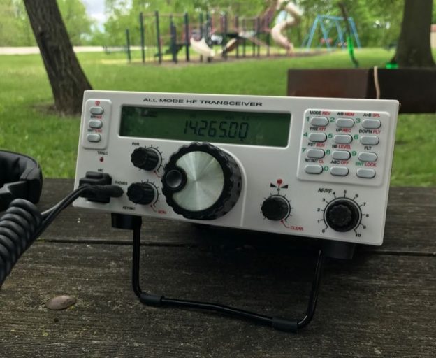 Taking the new Mission RGO One transceiver to the field! | The SWLing Post