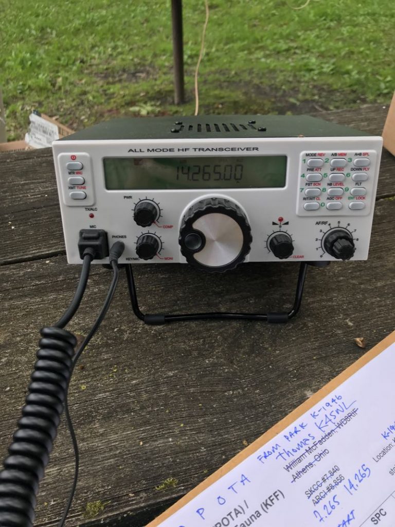Taking the new Mission RGO One transceiver to the field! | The SWLing Post