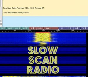 Bill recommends Slow Scan Radio | The SWLing Post