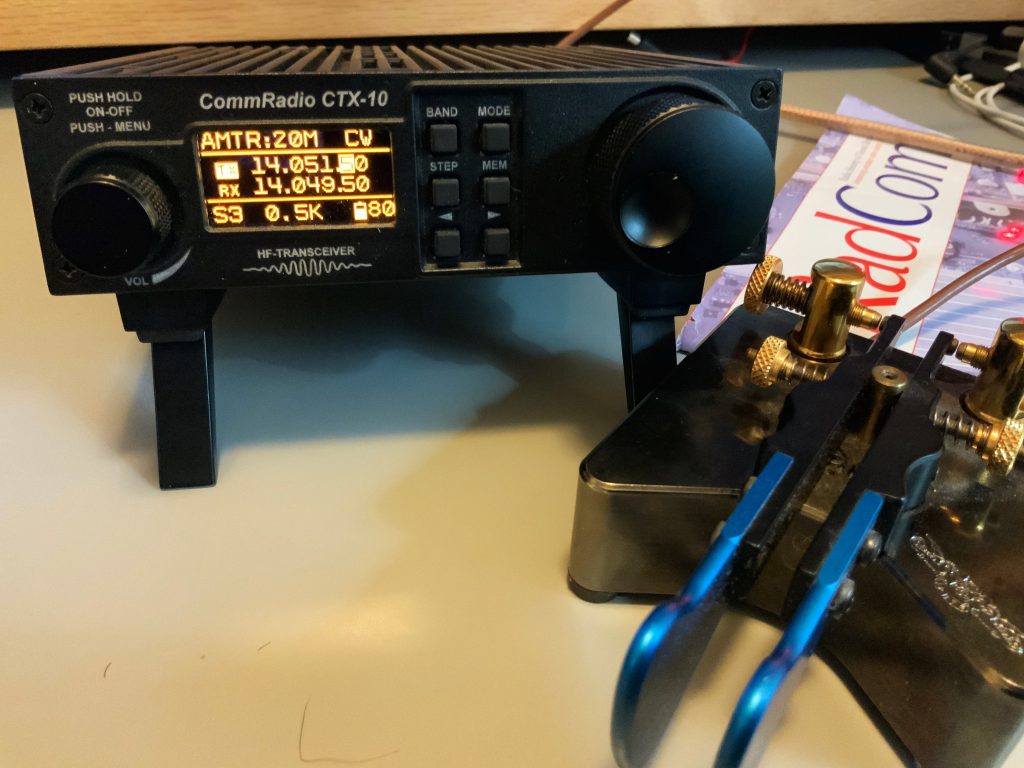 Final review of the CommRadio CTX-10 QRP general coverage transceiver ...