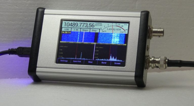 Check out the Afedri LAN-IQ SDR: a new stand-alone touch screen SDR ...