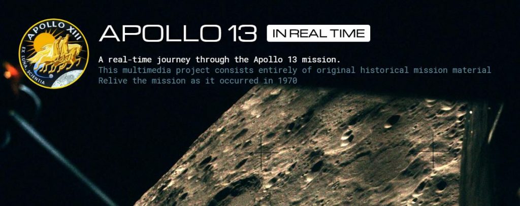 Today: On the 50th Anniversary of Apollo 13, NASA streams real-time ...