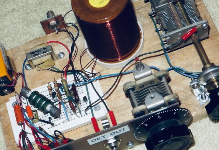 Bruce’s passion for SWLing and single transistor regenerative receivers ...