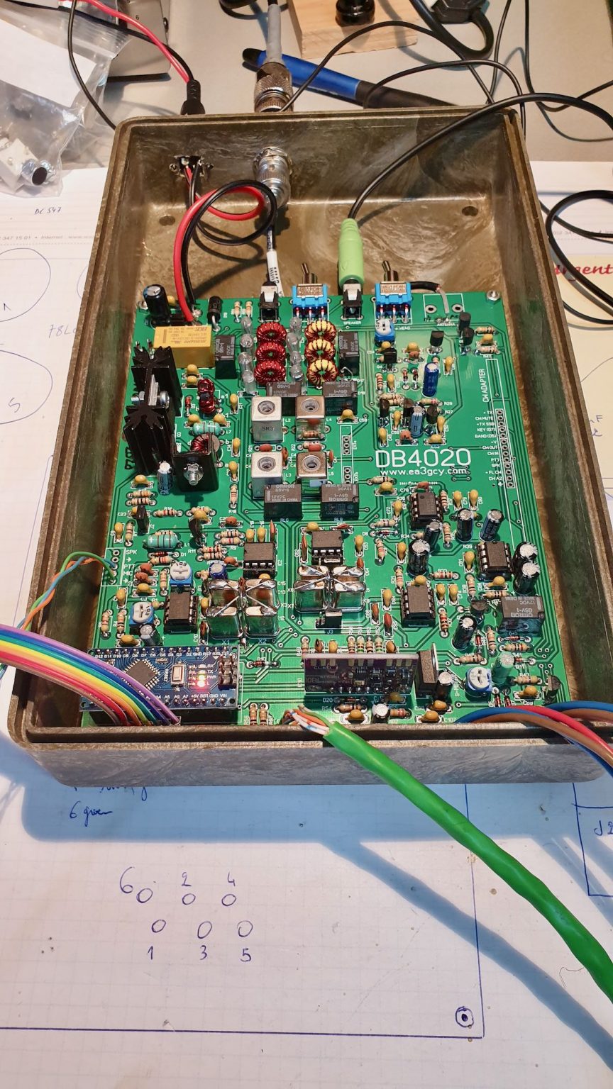 Building the EA3GCY DB4020 Dual-band 40 and 20M QRP SSB Transceiver Kit ...