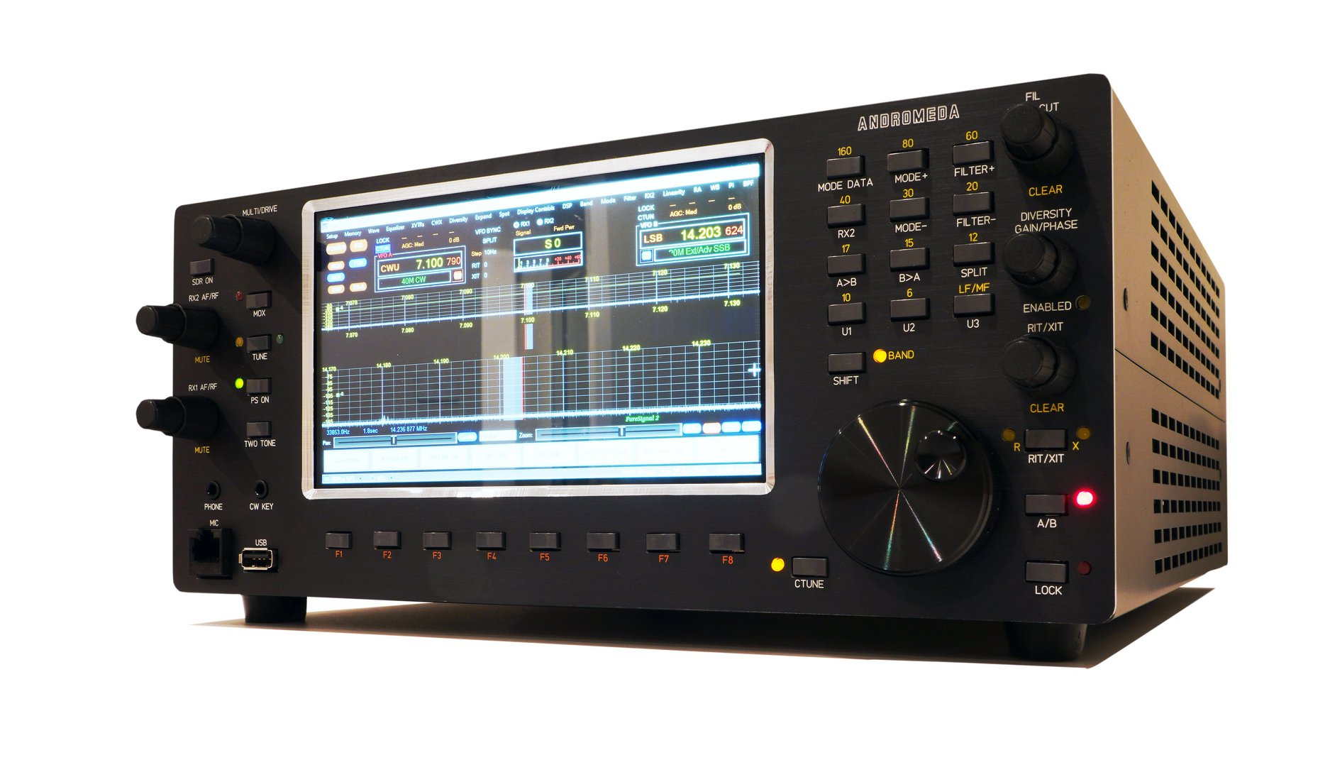 Sneak Peek Of The Apache Labs Andromeda 100 Watt SDR Transceiver The