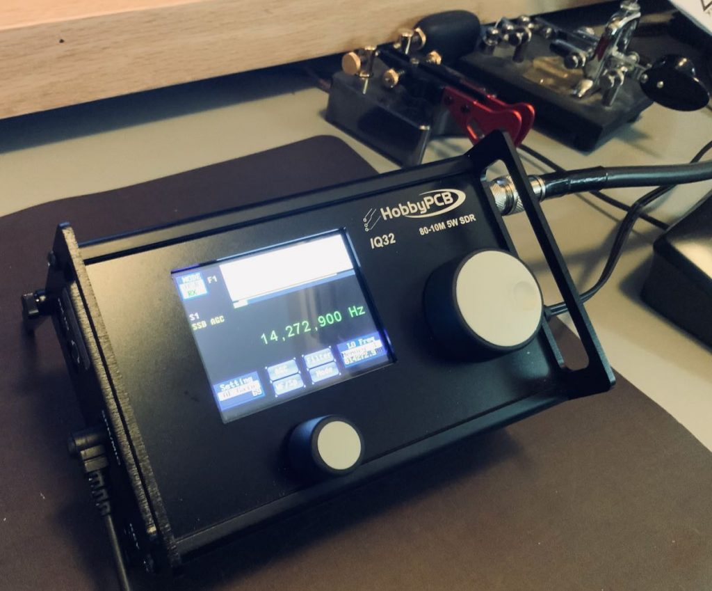 A new visitor in the shack: The HobbyPCB IQ32 SDR QRP transceiver | The ...