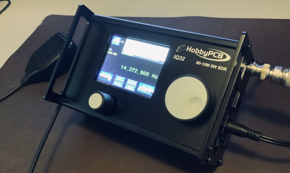 A new visitor in the shack: The HobbyPCB IQ32 SDR QRP transceiver | The ...
