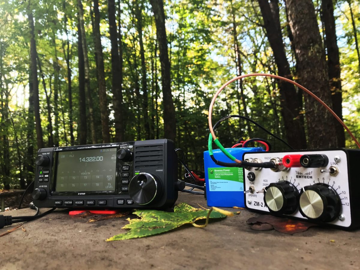 More field time with the new Icom IC-705 general coverage QRP ...