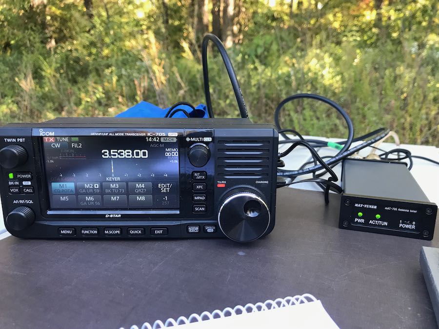 Portable tuner (ATU) options for the new Icom IC-705 | The SWLing Post