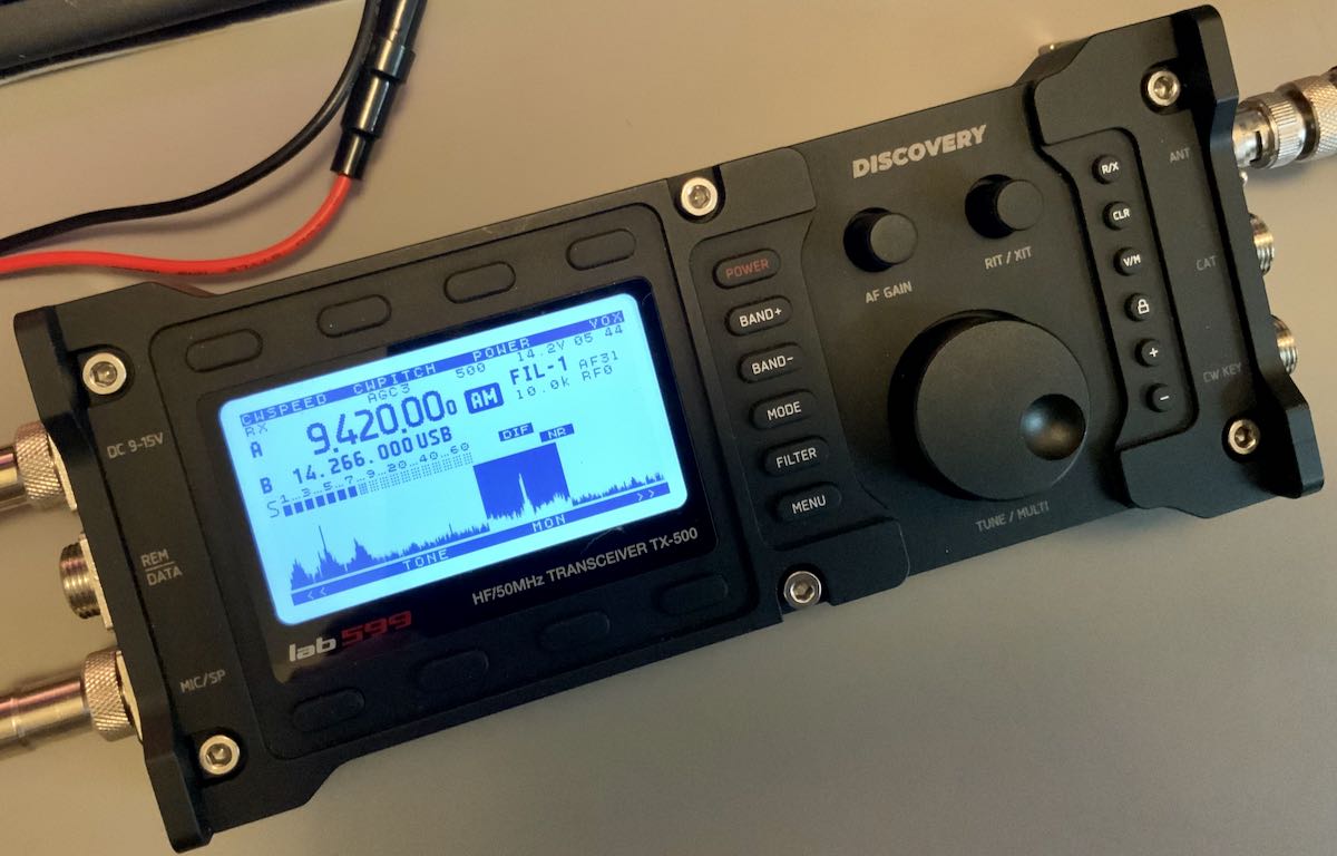 A review of the lab599 Discovery TX-500 QRP transceiver | The SWLing Post