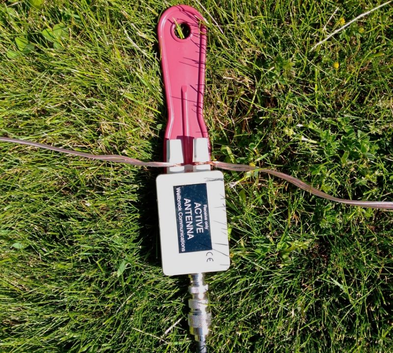 Tom builds a portable Loop-On-Ground antenna | The SWLing Post