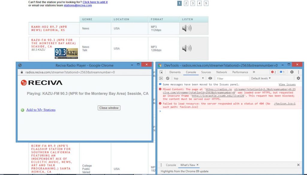 Rob’s tips for uncovering radio station stream URLs | The SWLing Post