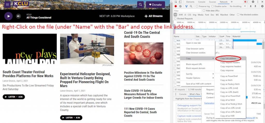 Rob’s tips for uncovering radio station stream URLs | The SWLing Post