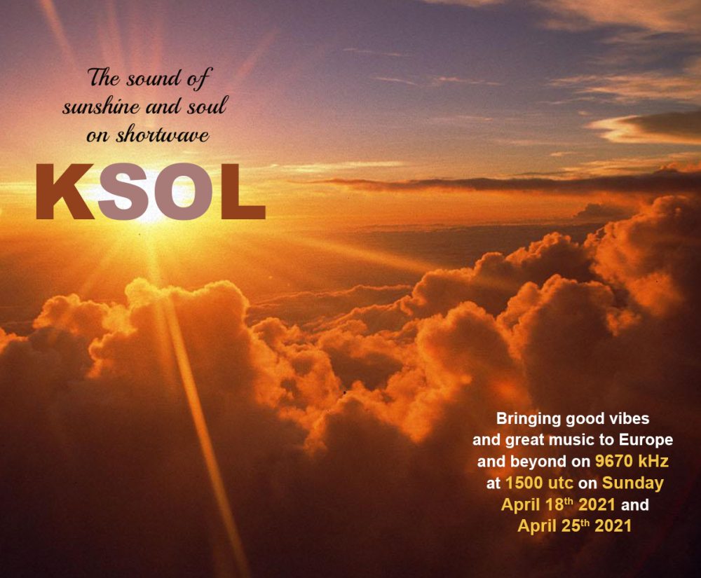 KSOL broadcasts in April 2021 | The SWLing Post