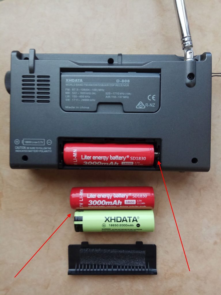 Adi notes that some new 18650 cells are longer with added protection ...