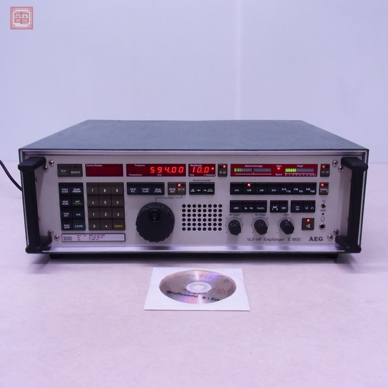 Rare AEG Telefunken E1800 receiver fetches over $5,000 US | The SWLing Post