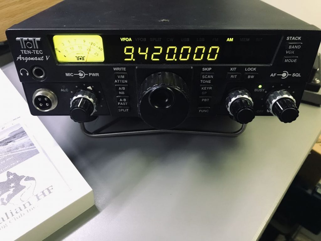 My new-to-me TEN-TEC Argonaut V | The SWLing Post