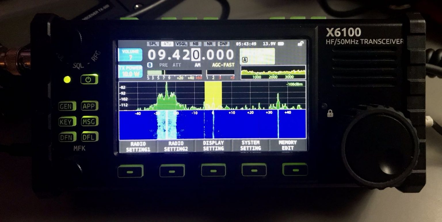 The new Xiegu X6100: Is it a good SW/MW broadcast band receiver? | The ...