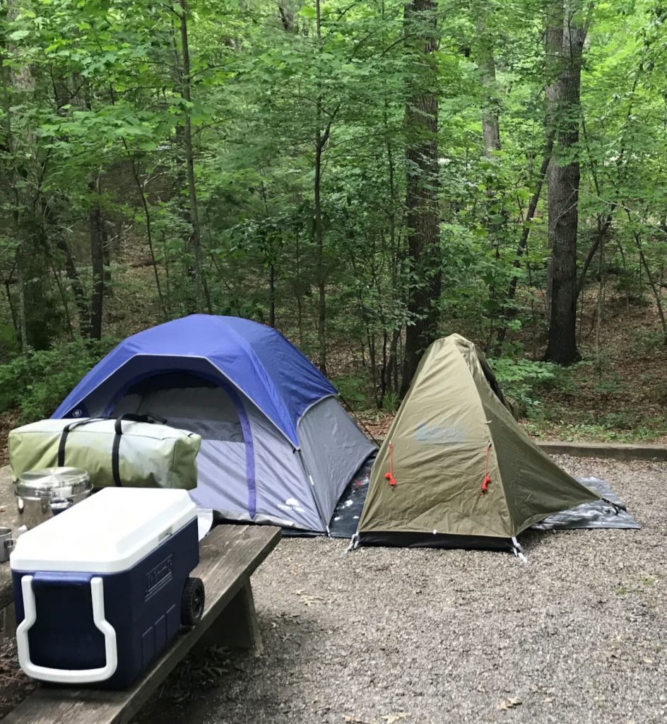 A little off-line, off-grid camping | The SWLing Post
