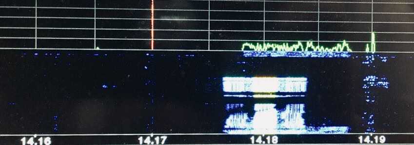 Can you help Rob identify two mystery signals on the 20 meter band ...