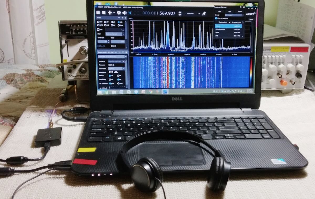 Mario shares a short review of the Airspy HF+ Discovery SDR | The ...