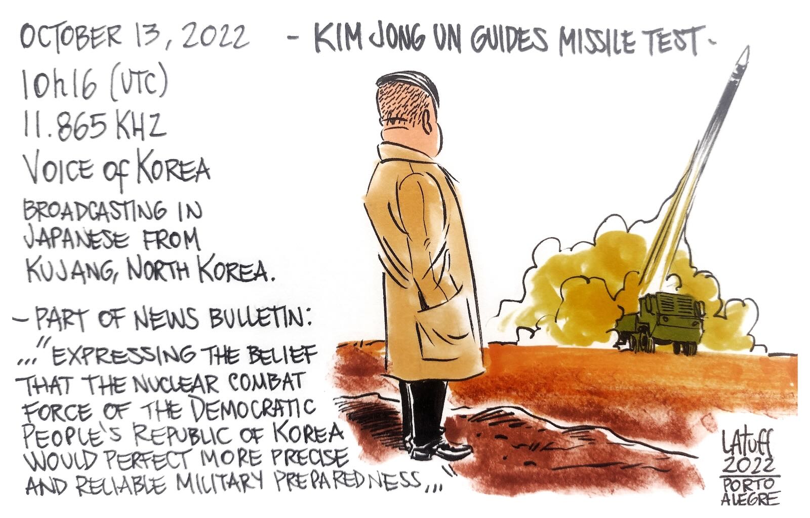 Carlos’ Shortwave Art and recording of the Voice of Korea (October 13 ...