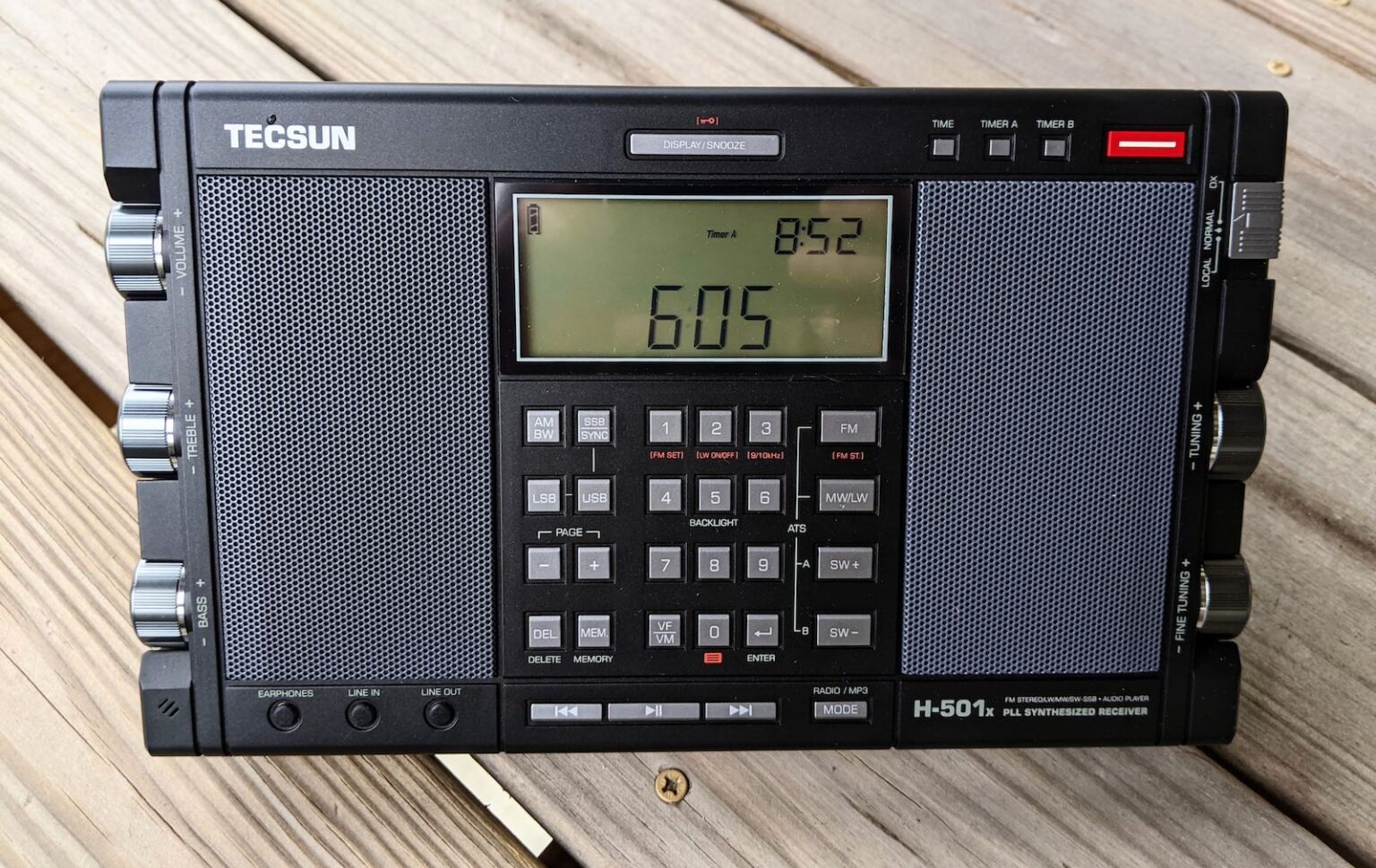 A review of the Tecsun H-501x portable shortwave radio receiver | The SWLing Post