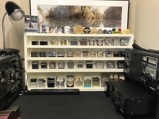 Mark’s collection of vintage micro radios | The SWLing Post