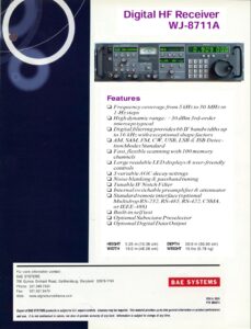 Comparing the Watkins-Johnson WJ-8711 & WJ-8712 with TEN-TEC RX-340 ...