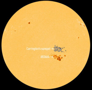 Spaceweather.com: Sunspot “visually rivals Carrington’s famous sunspot ...