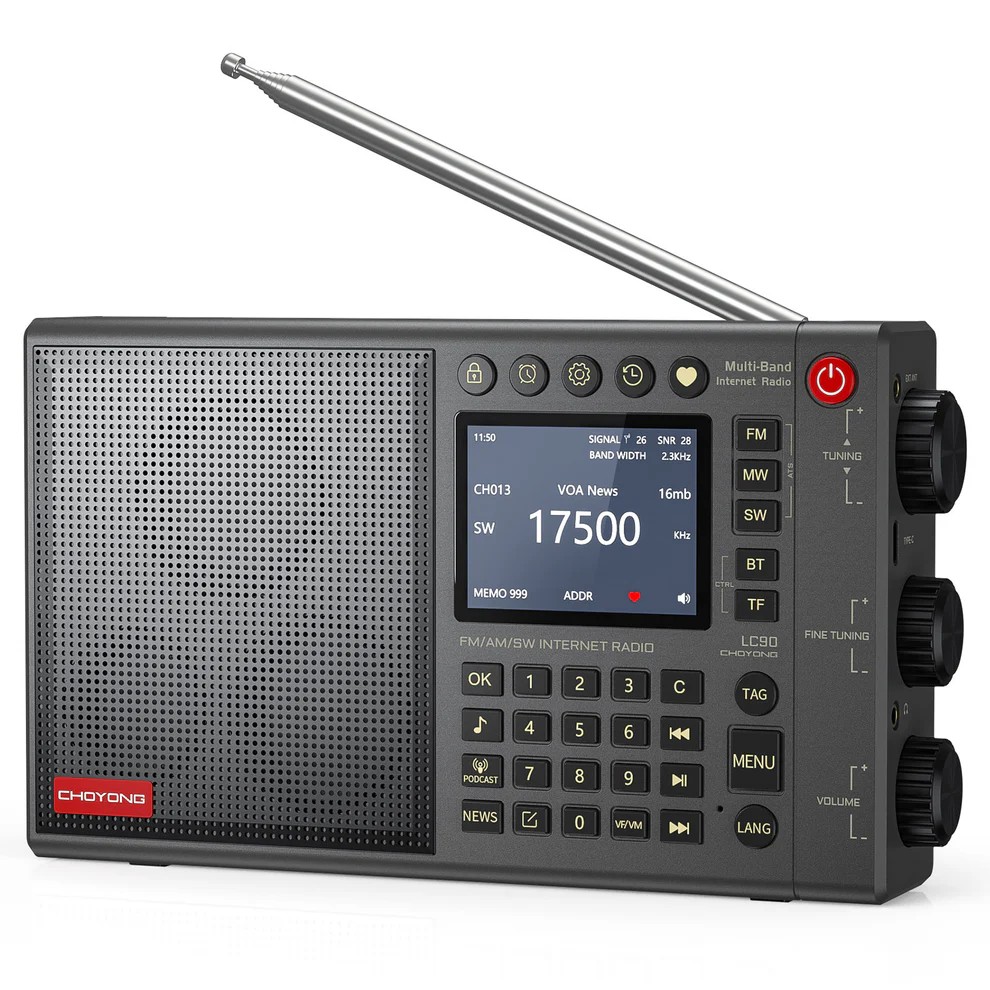 Choyong LC90: A Multiband Internet Radio | The SWLing Post