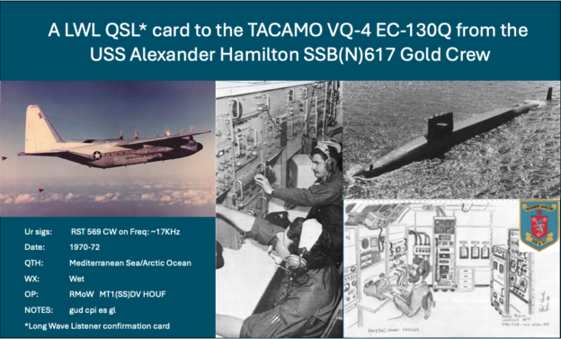 Cold War VLF and a Bob’s Homemade “LWL” QSL Card | The SWLing Post