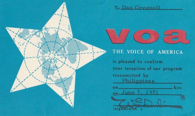 Recordings: VOA Chinese and Possible Co-Channel QRM | The SWLing Post